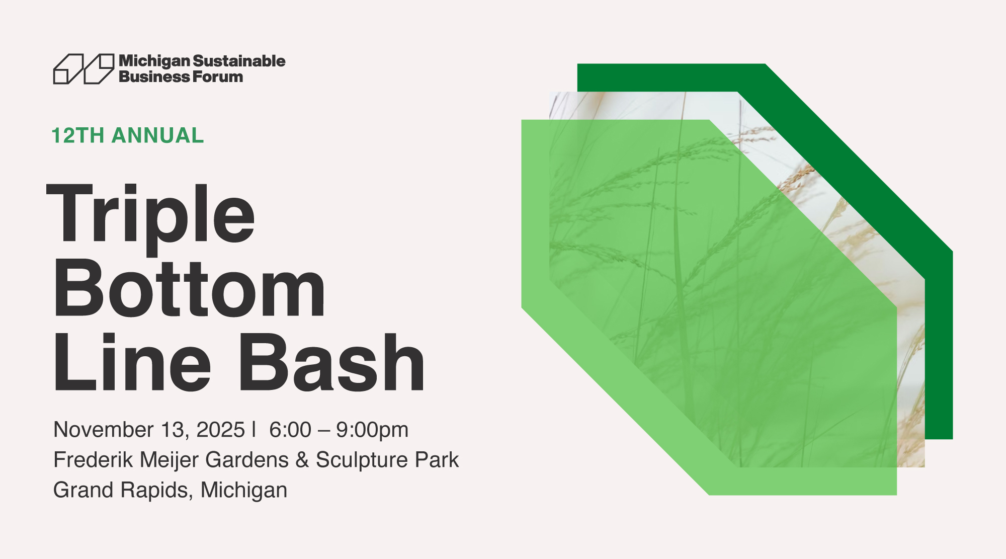 12th Annual Triple Bottom Line Bash - MISBF